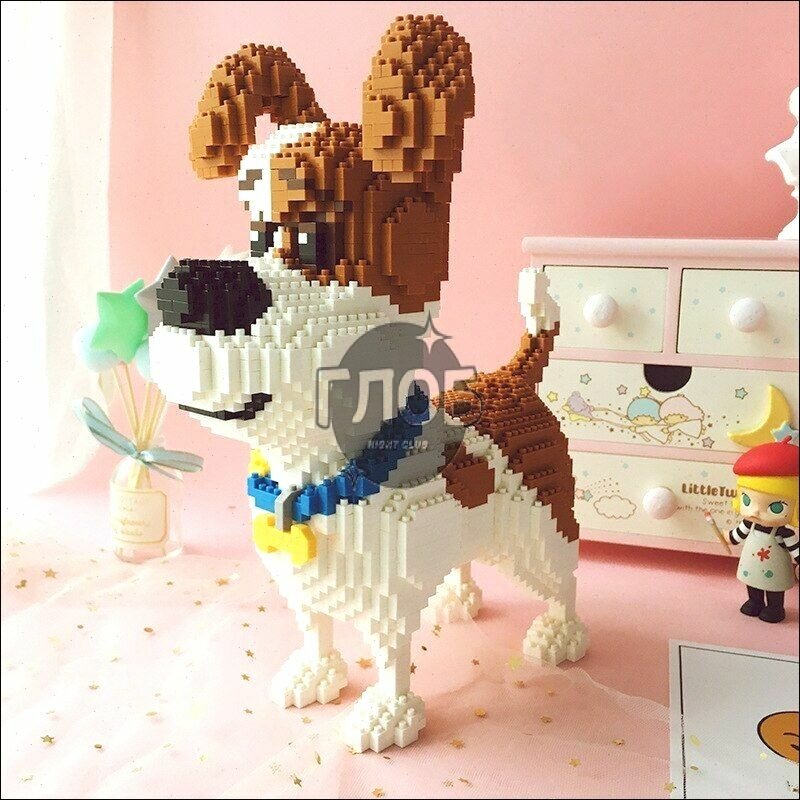 Конструктор Balody 3D из миниблоков Терьер Макс, 2100 элементов - BA16013