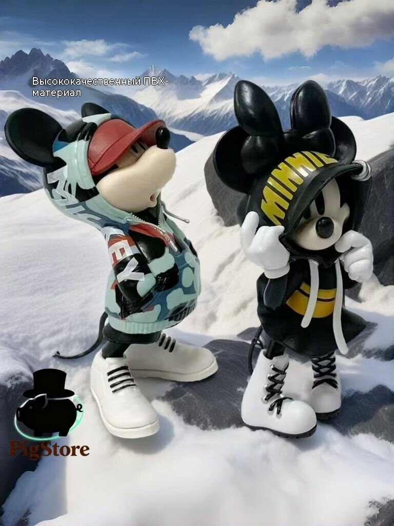 Модная фигурка Disney: Микки и Минни трендовый подарок на день рождения
