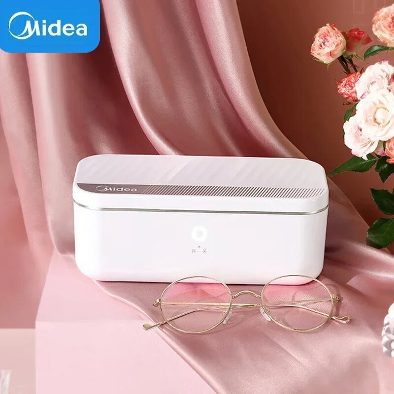 Ультразвуковая Очистительная Машина Midea, высокочастотная вибрационная мойка, ультразвуковая ванна для ювелирных изделий, часов, ультразвуковой очиститель