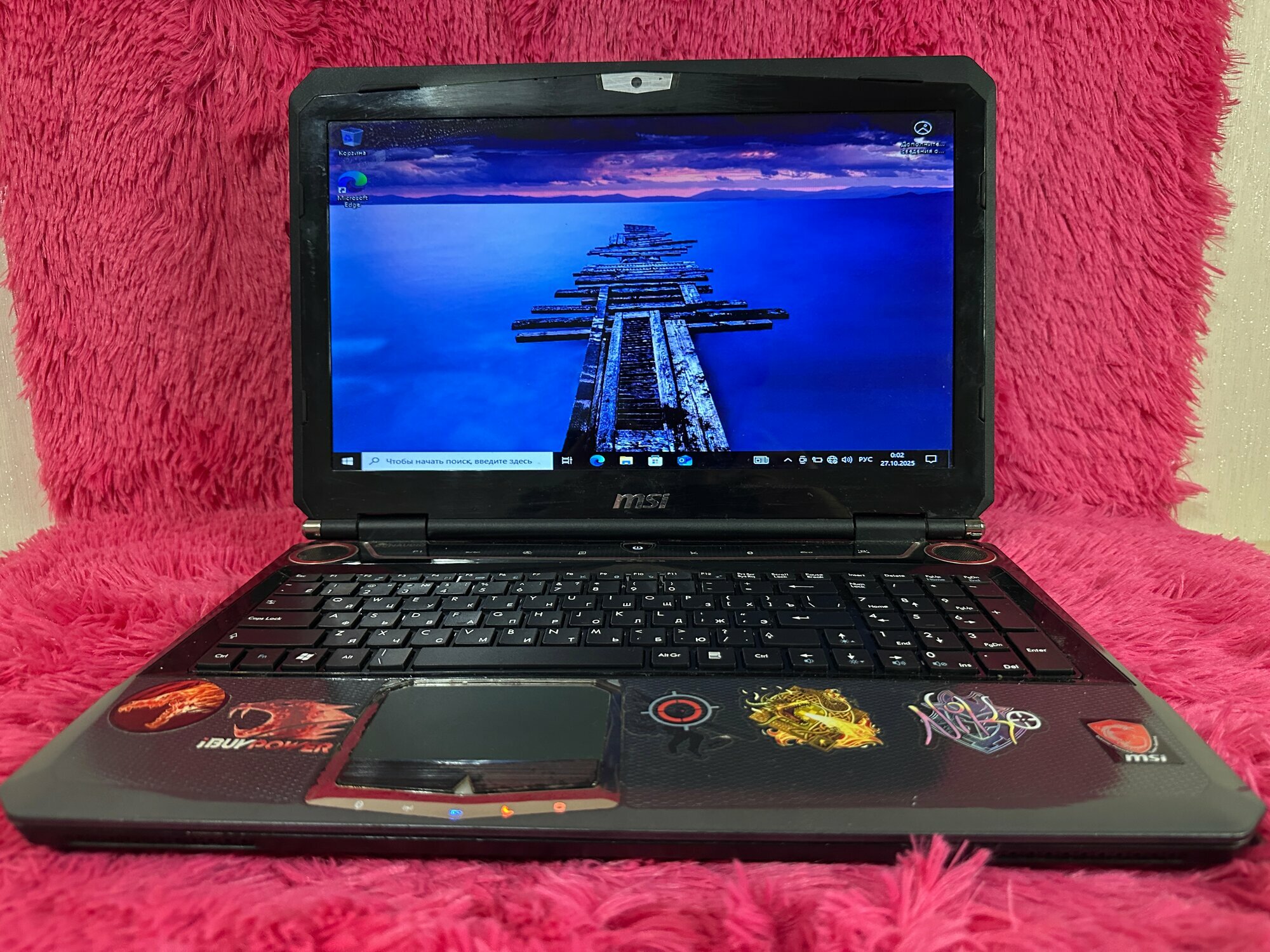 MSI GX660 15.6 Игровой intel i5 HD RADEON 8GB RAM 500gb HDD