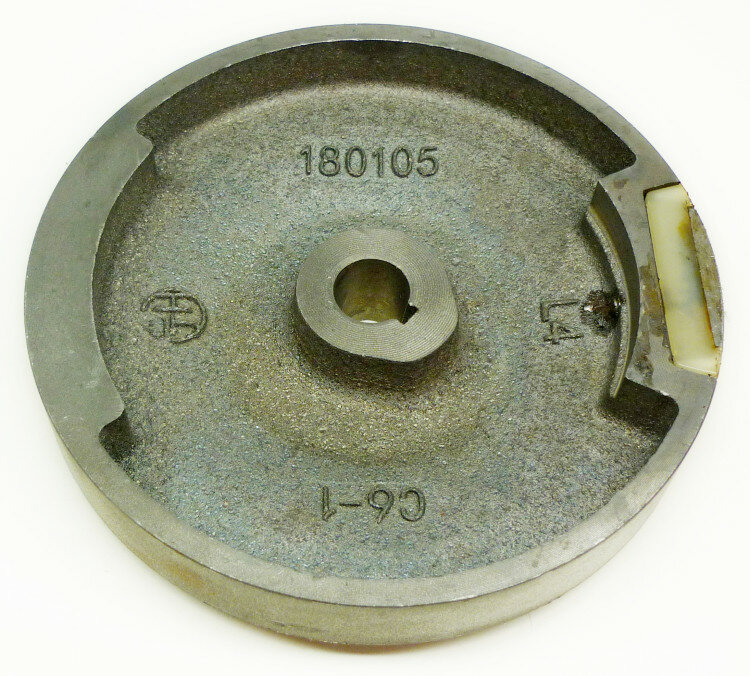 Маховик 61/61/327 для газонокосилок GLM-3.5T DJP, GLM-3.5 FUL