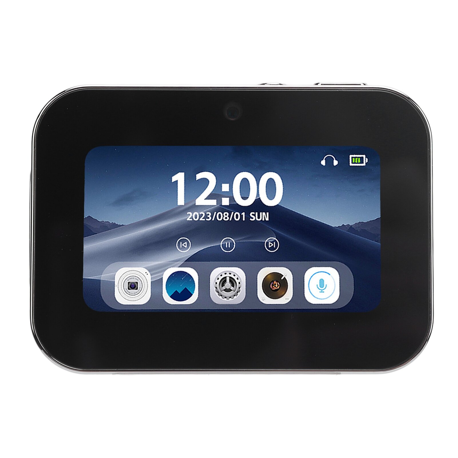 Цифровая камера 3 -дюймовая сенсорная экрана 4K 64 -мегапикса 16 -кратный штук -Zoom Night Vision 3 Видеомеала объектива с сигнализацией с будильными часами.