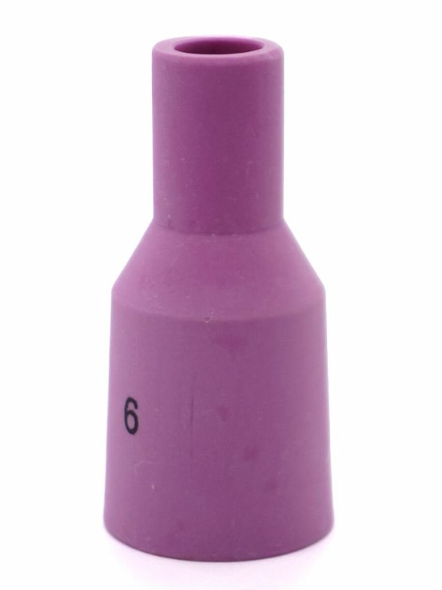 Газовое сопло №6 (ф9,5) L54 10 шт, керамическое, для аргонодуговой сварки (TIG/WIG)