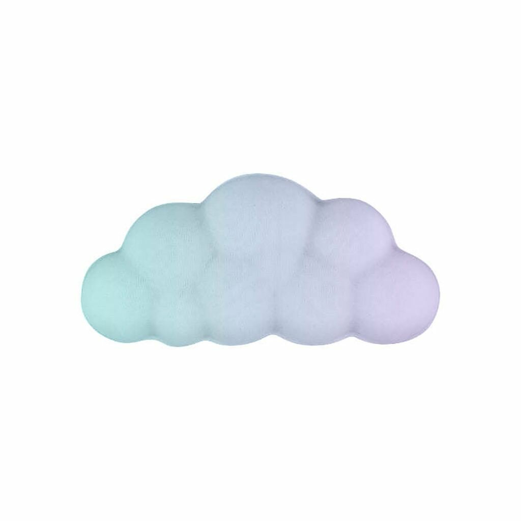 Мягкий коврик для мыши из пены с эффектом памяти Cloud Design с нескользящей основой для игрового набора текста