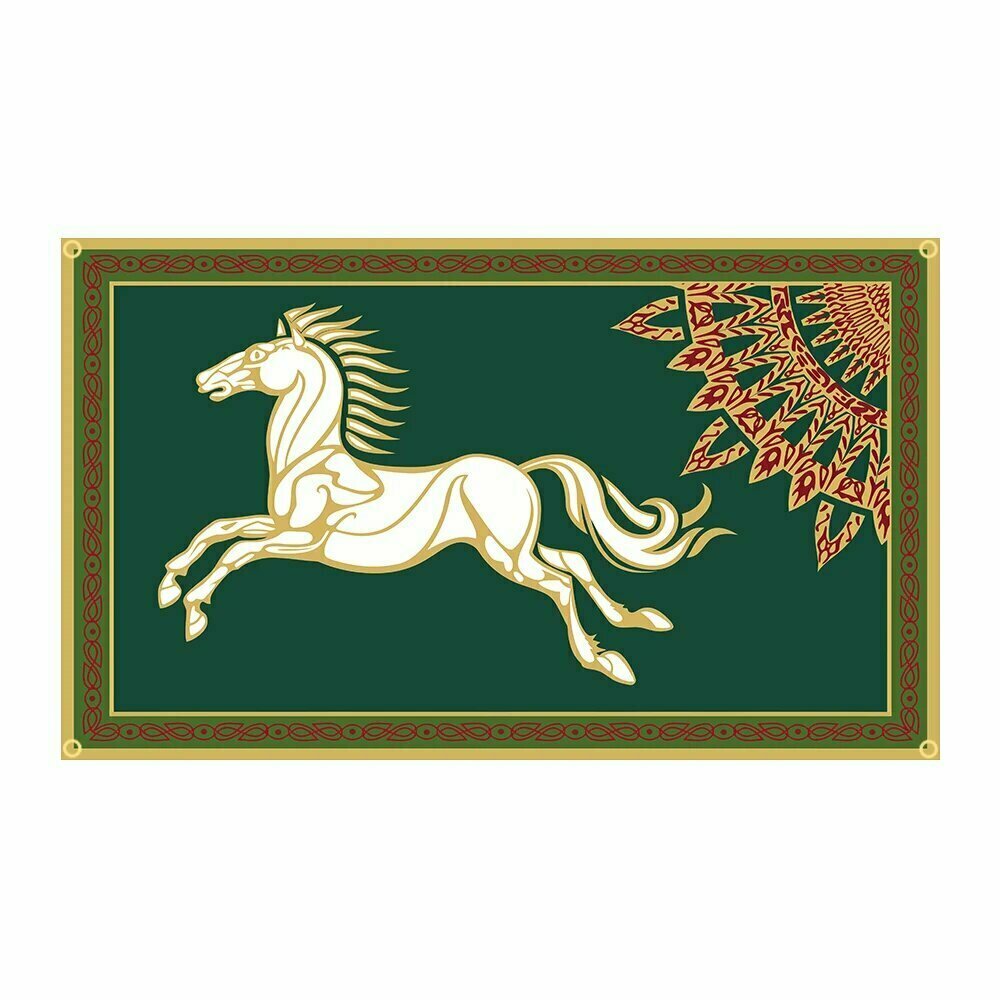 Флаг Королевства Рохана 90x150 см Jemony