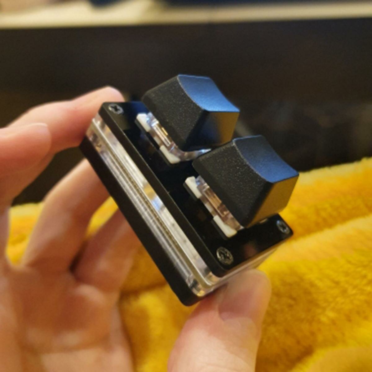 Клавиатура Simpad с 2 клавишами и макросами для программирования RGB-подсветки, мини-клавиатура OSU Gaming Custom Keyboa