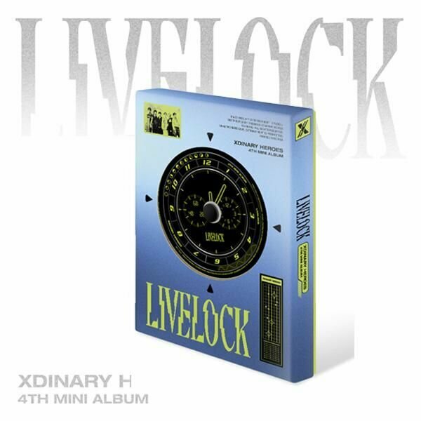 Альбом Xdinary Heroes - 4th Mini Album Livelock (blue ver.)