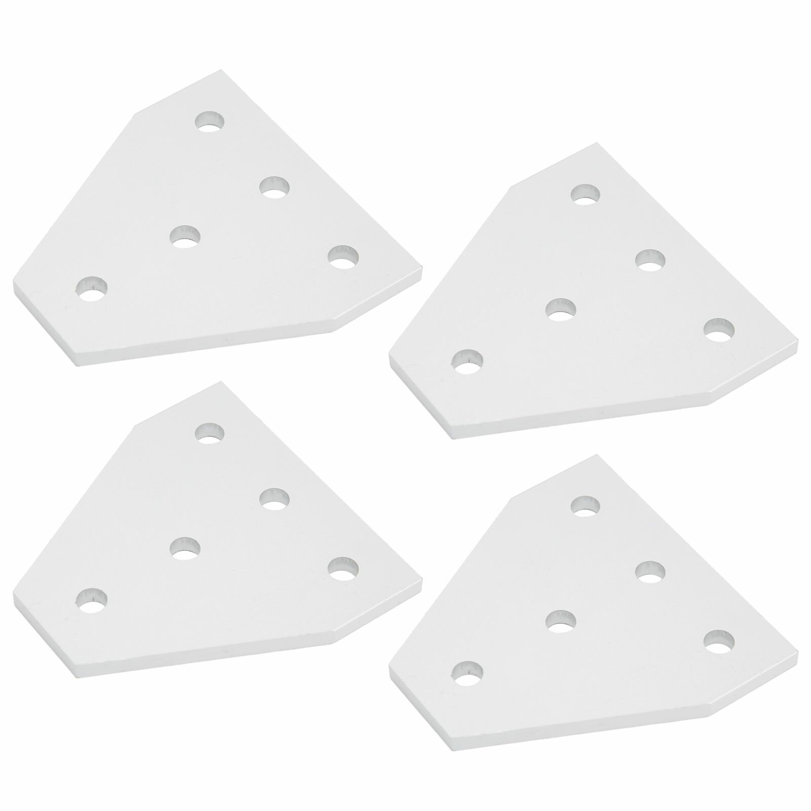 203040 Т-образная соединительная пластина из алюминиевого сплава, соединительный кронштейн с 5 отверстиями для алюминиевого профиля2020T