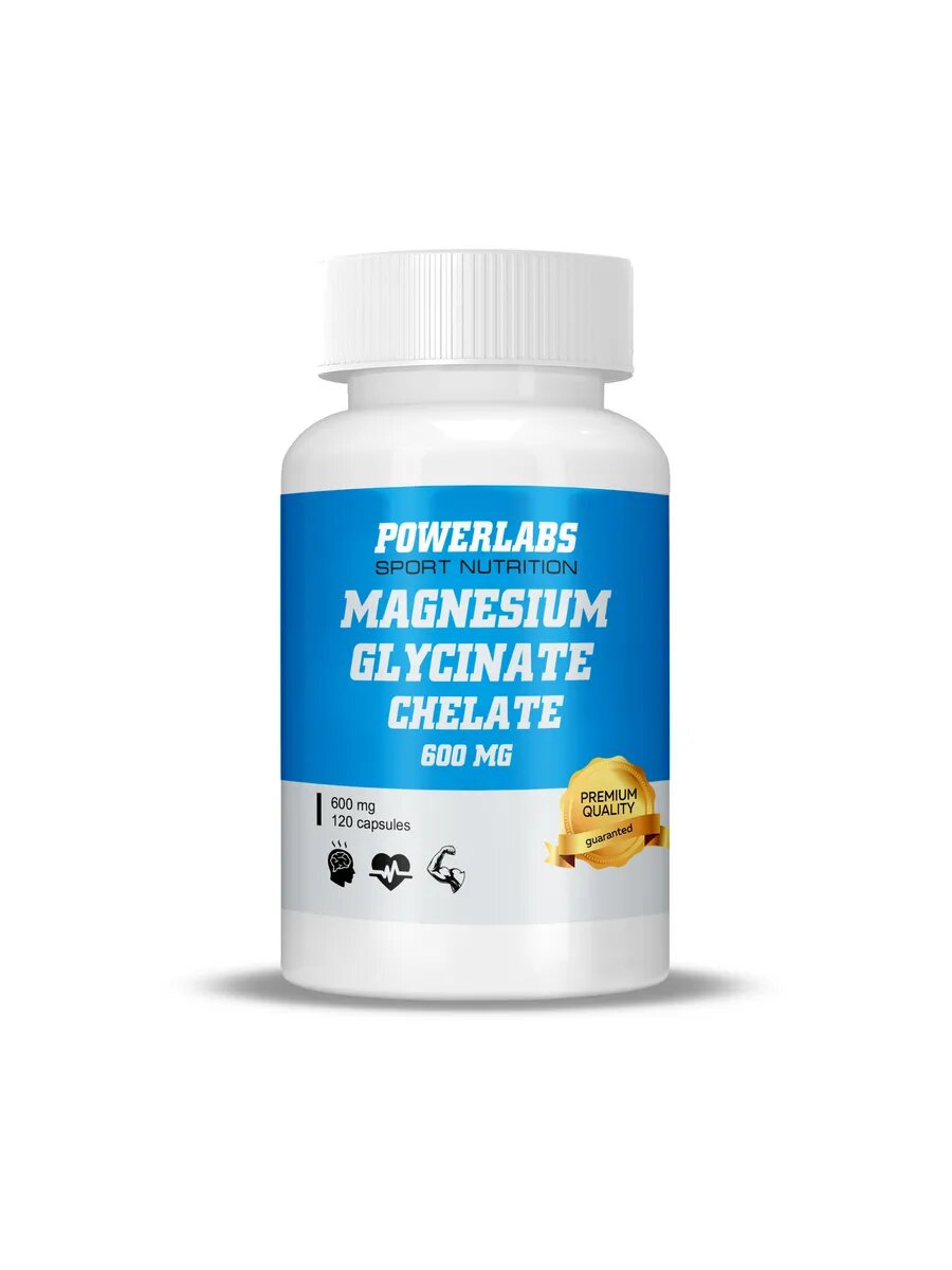 Магний Хелат глицинат, бисглицинат 600мг для женщин