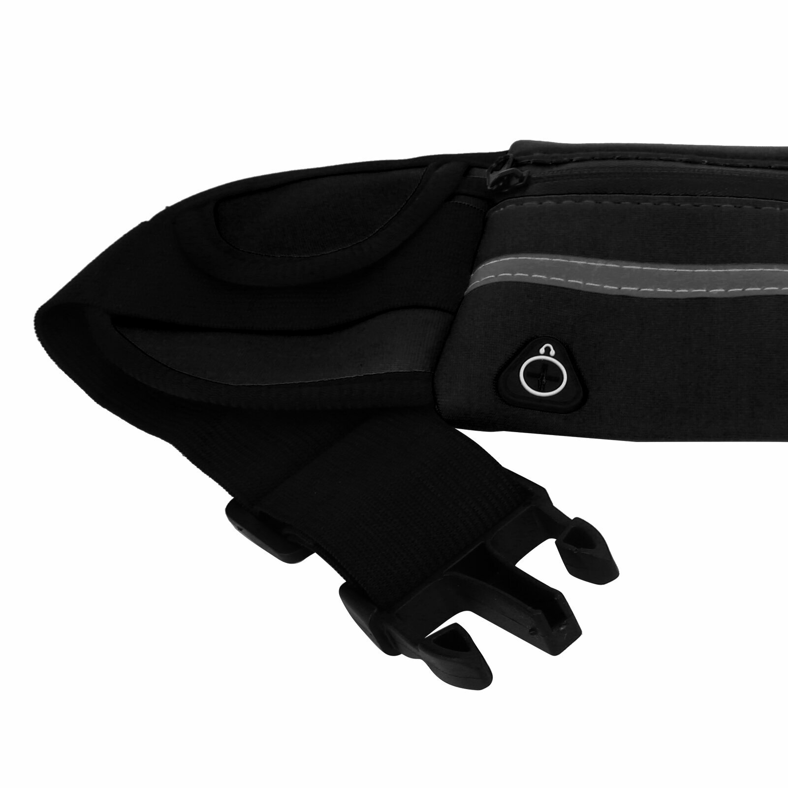 Поясная сумка для бега Удобные поясные сумки унисекс для тренировок на велосипеде TravellingBlack