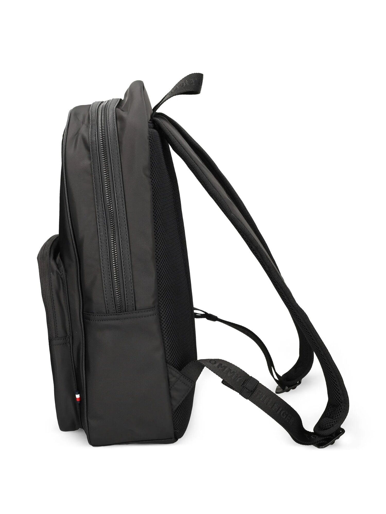 Сумка TOMMY HILFIGER Zip pocket backpack, черный/черный — фото 1