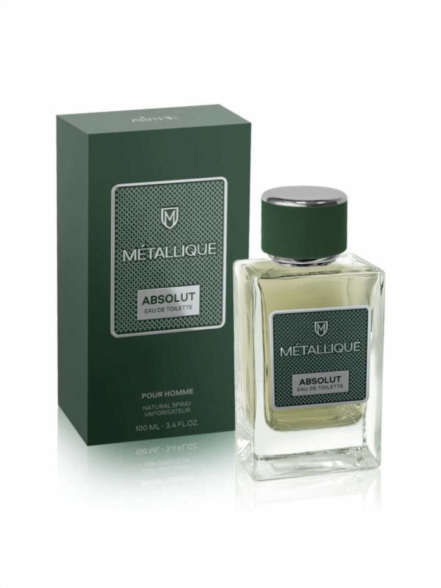Туалетная вода Autre Parfum "Metallique Absolut", мужская, древесно-фужерный аромат, 100мл