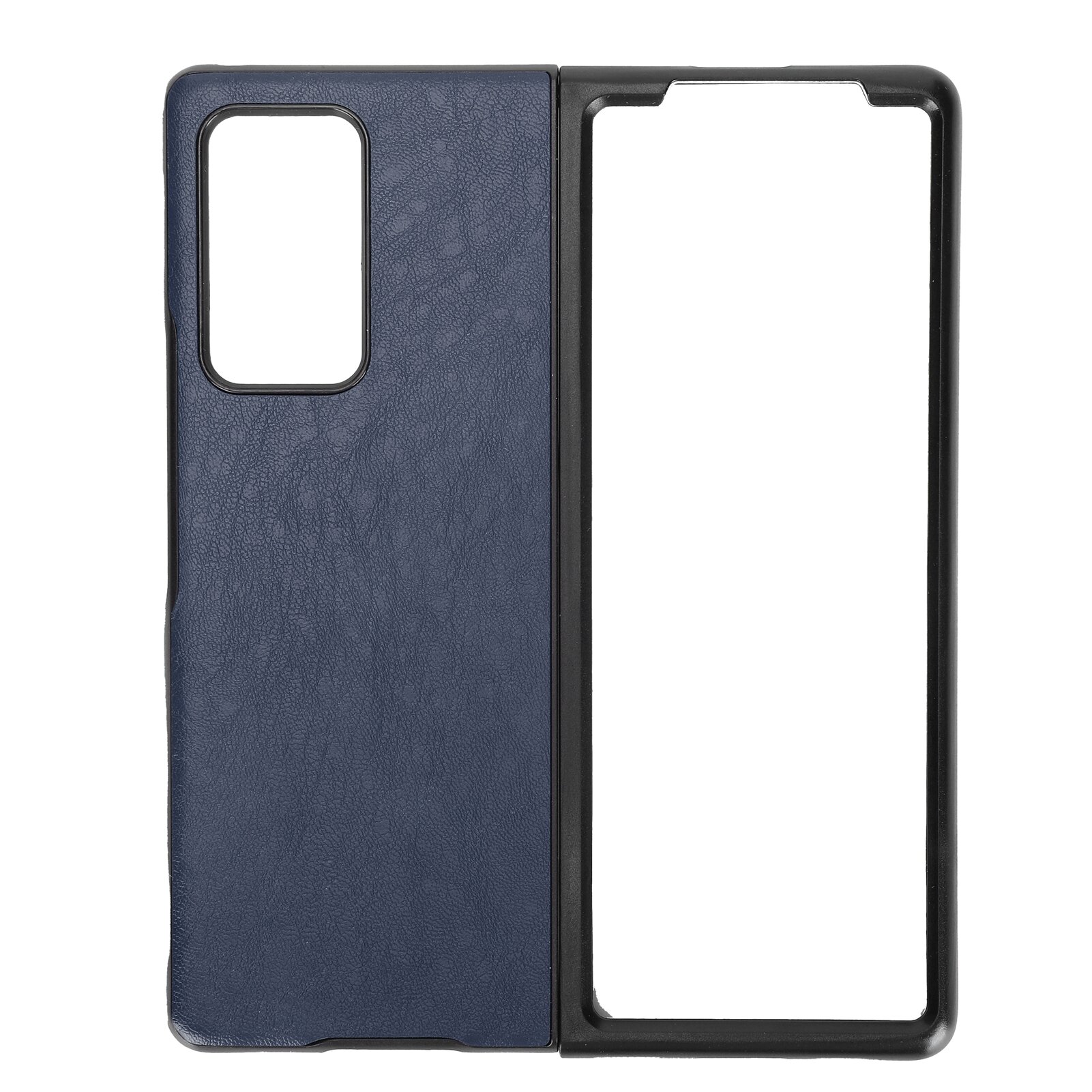 Кожаный чехол для Samsung Galaxy Z Fold 2, синий