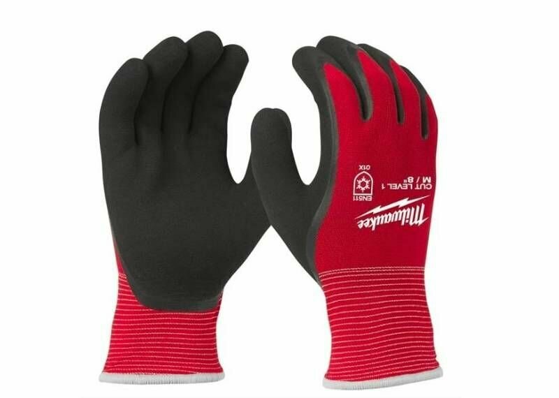 Перчатки Milwaukee "Winter Gloves", механические, термоутеплитель, 9/L