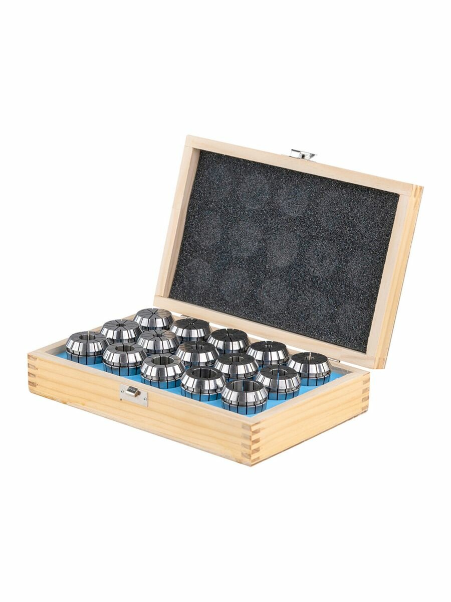 Набор цанг ER40 4-25 мм из 15 шт.