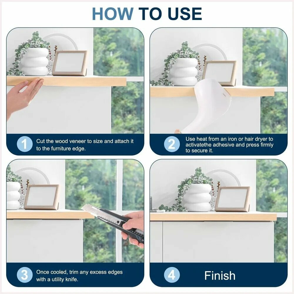 Кромка клеевая мебельная # 2345015762 Самоклеющаяся, шкафа, ЛДСП, из