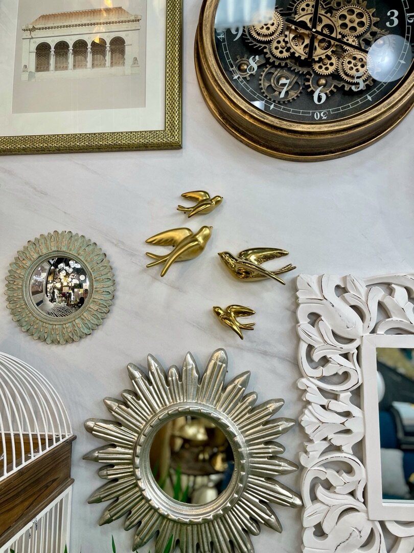 Декор настенный Chesnee Casaentera CE05-385416 золото матовое 170х90х90