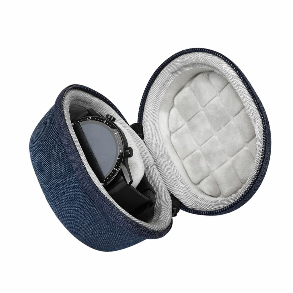 Дорожный футляр для часов для мужчин и женщин, переносной футляр для хранения ювелирных изделий на молнии