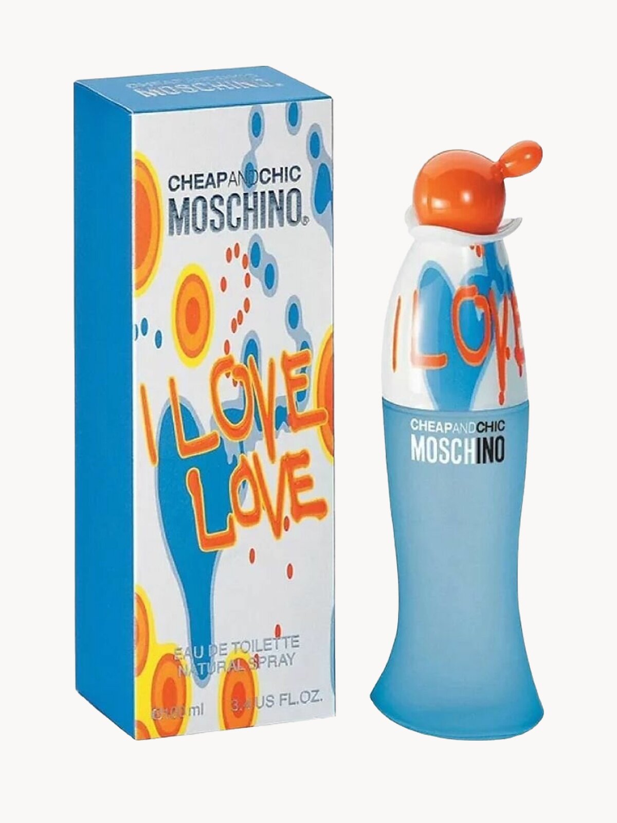 Духи женские. Туалетная вода Moschino Chear&Chic I Love Love. Для женщин. 100 мл.