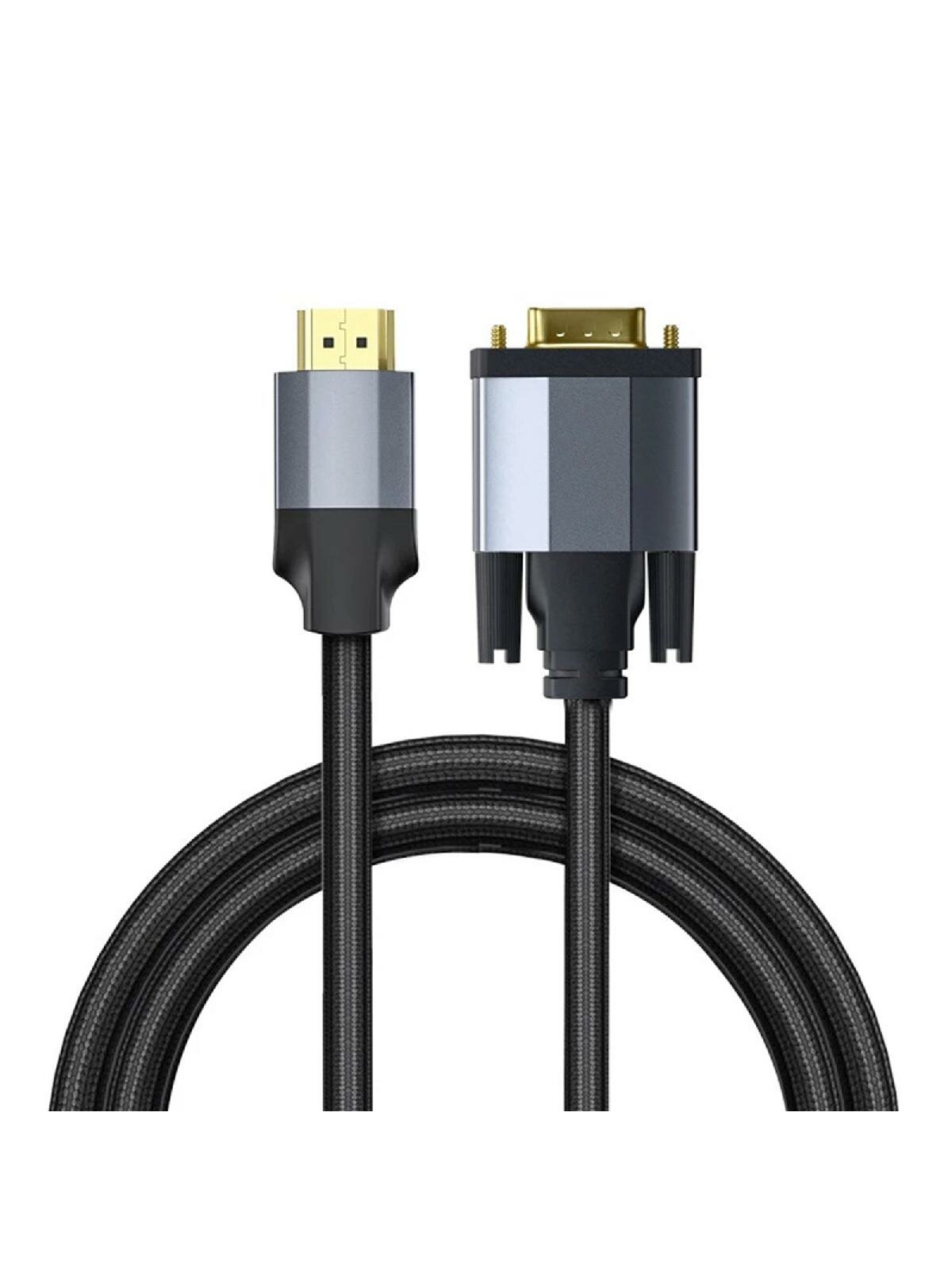 HDMI-compatible to VGA Cable 1080P Male to VGA Male Video Converter Cord VGA Adapter for Desktop Laptop Monitor PC