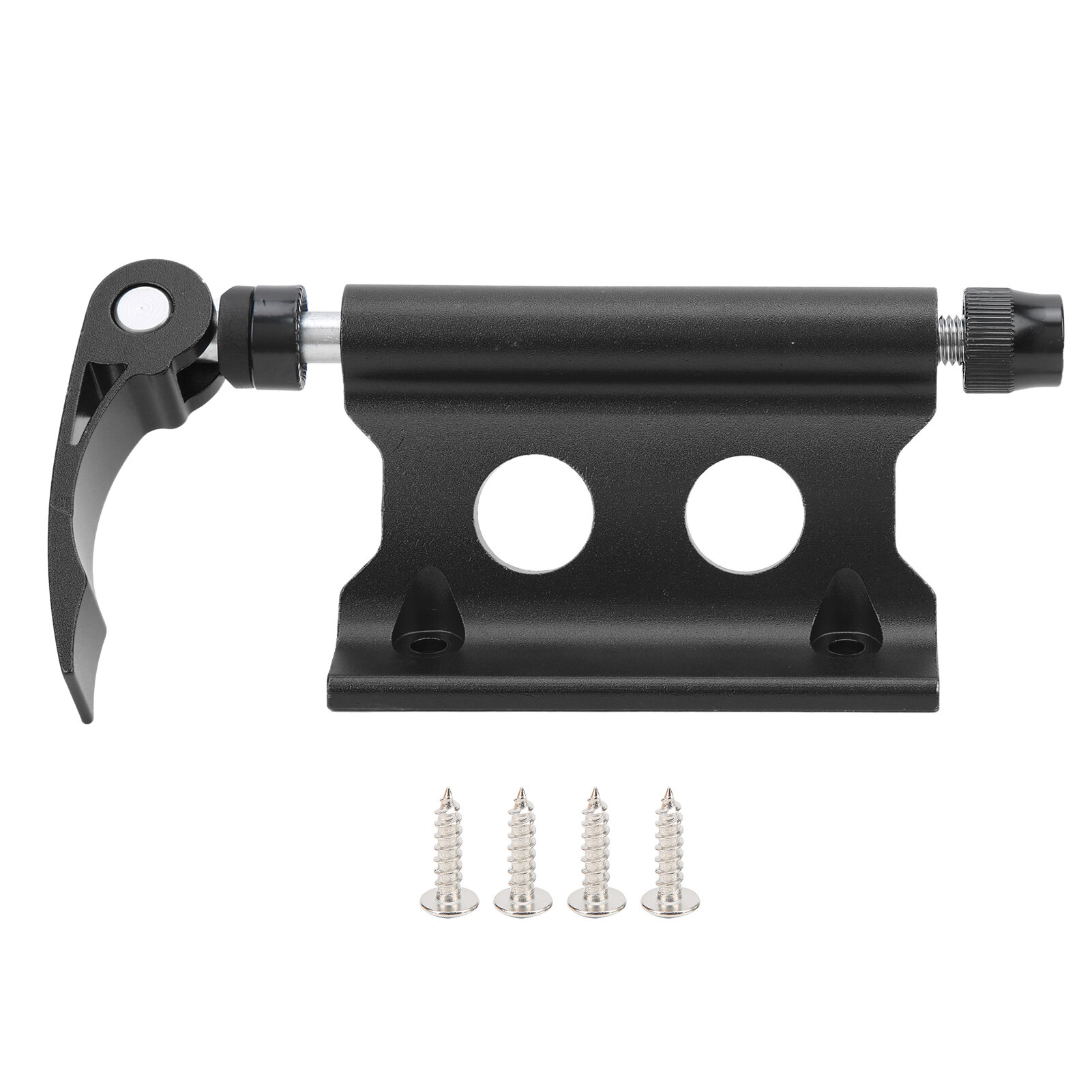 Крепление для вилки велосипеда, быстросъемное крепление для передней вилки, фиксированный зажим, держатель для багажа велосипеда, прочный и безопасный аксессуар для велосипеда, черный цвет