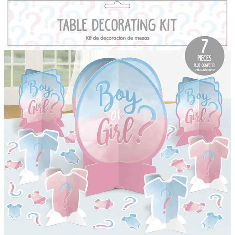 Декор-комплект КНР Boy or Girl? настольный, 27 предметов