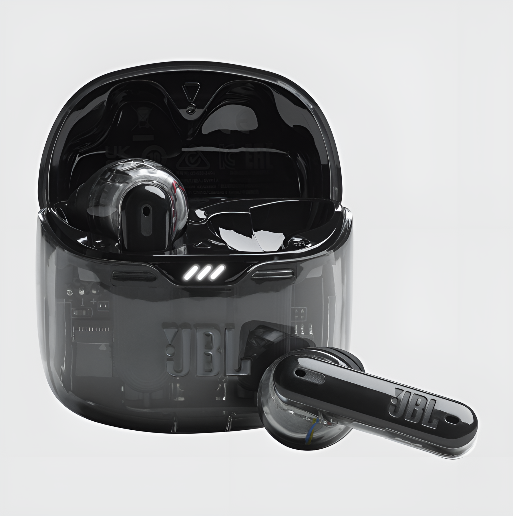 Наушники JBL TFLEX2GBLK black ghost, черный, bluetooth, 110 дБ