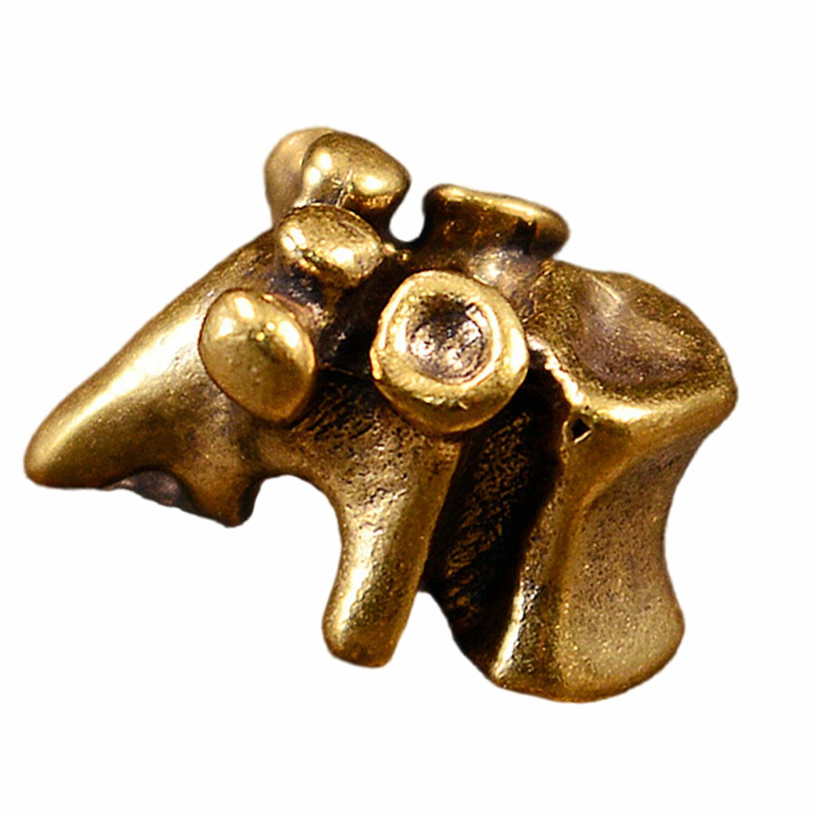 Латунная бусина для шнурка в форме шипа активного отдыха и кемпинга