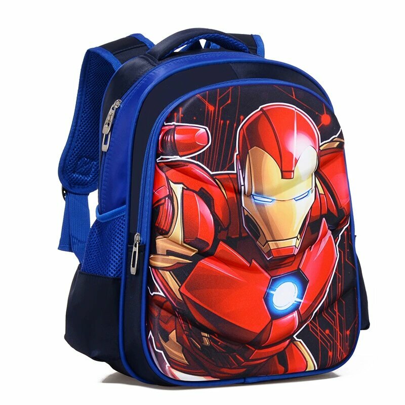 Рюкзак для мальчиков Spider-Man B-Style, синий маленький размер, 34x25x16 см