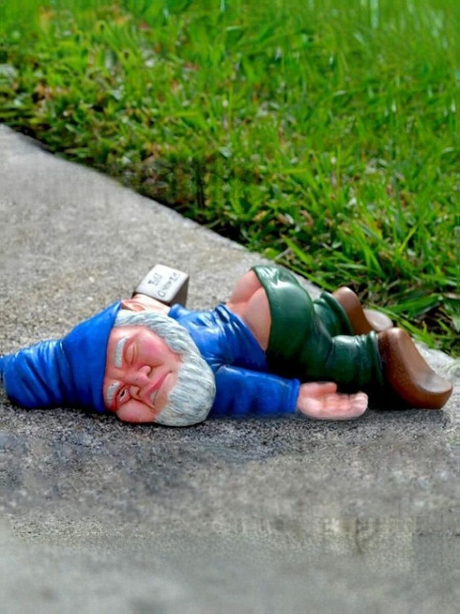 Садовая фигурка/Садовые украшения в виде гнома Эльфа