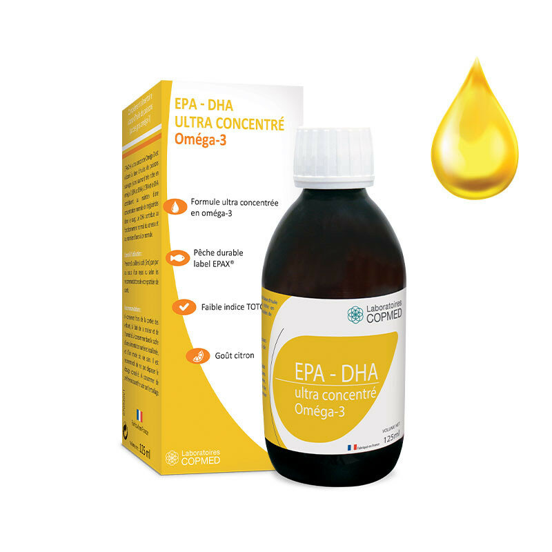 Пищевая добавка на основе рыбьего жира EPA-DHA Ultra concentre Omega 3