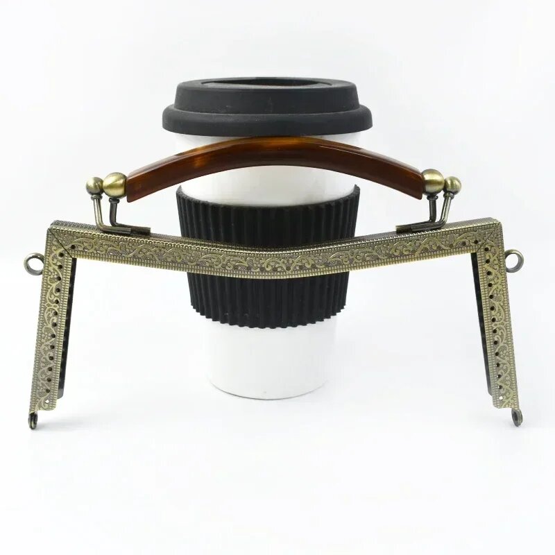 1/2 шт. Meetee 21 см с тиснением, металлическая рамка для кошелька, застежка-поцелуй для женской сумки, ручка для сумки, замок для шитья, кронштейны, аксессуары для сумок «сделай сам»