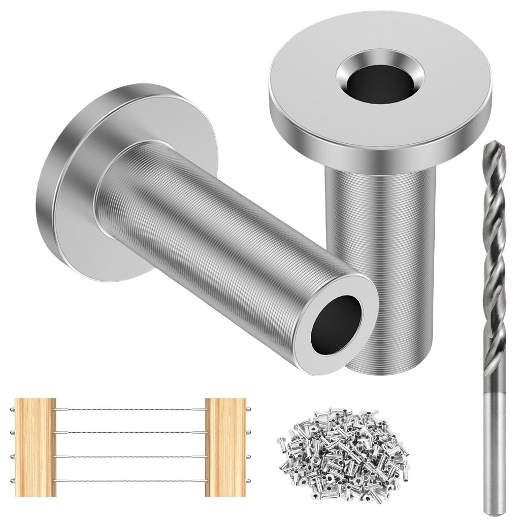 100 комплектов Защитных Втулок для Кабельных ограждений Стальные Втулки для повышения Долговечности