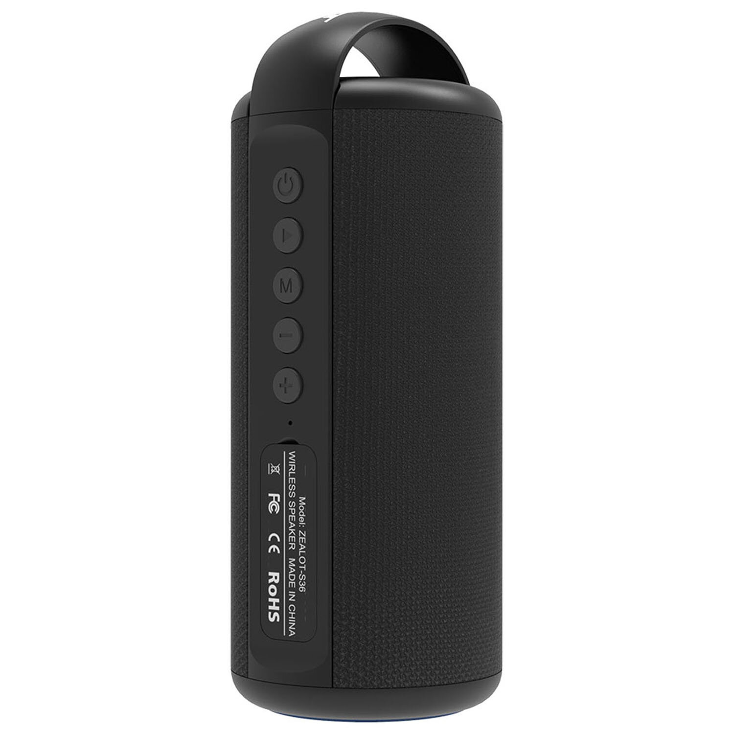 Колонка беспроводная BT ZEALOT S36 IPX7 водонепроницаемая 5Wx2 1800mAh на 1 месяц HIFI APP портативная с BT 5.0 сабвуфером