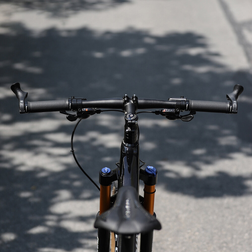 Comfortable Fluorescence Bicycle Bar Ends Ergonomic Design Bike Handlebar Nylon Handle Grips Cycle Accessory