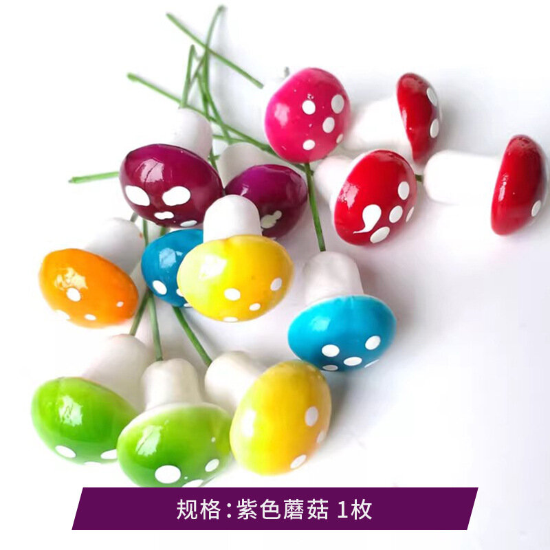 Мини-гриб, имитация пенопласта, рождественское украшение, для суккулентов, декоративный материал