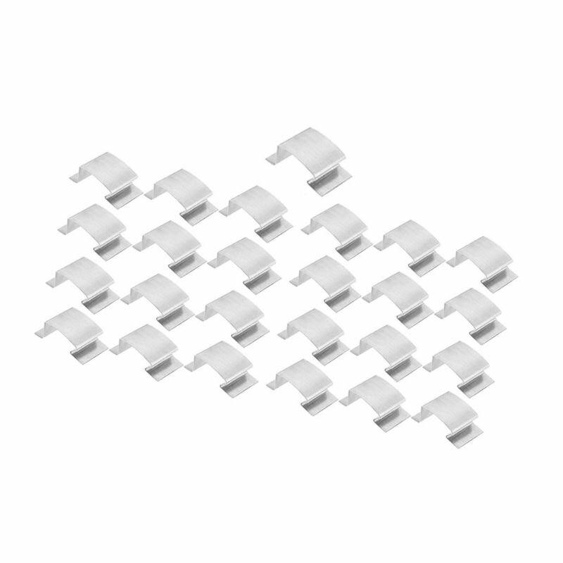 Зажим для крепления стеклянной пружины садовой теплицы-25 шт.