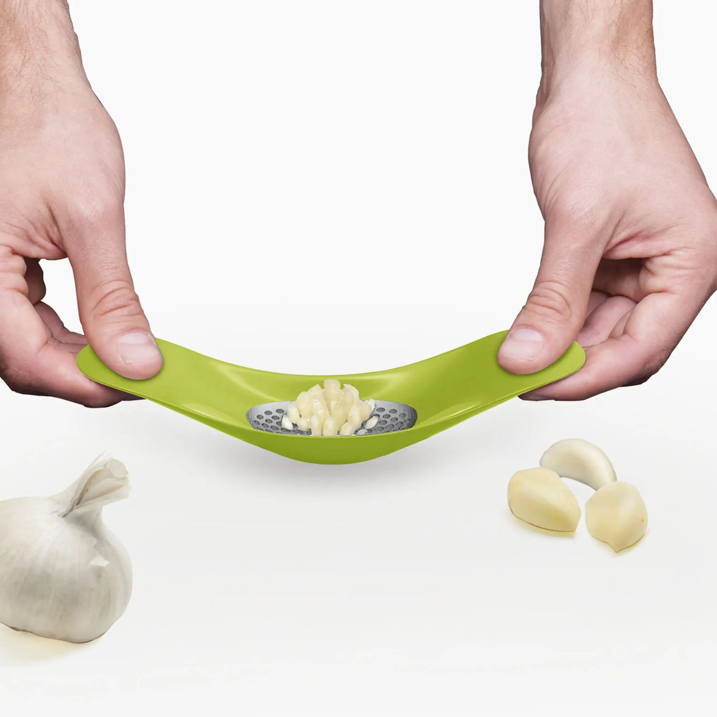 Пресс для чеснока Joseph Joseph Rocker, зеленый