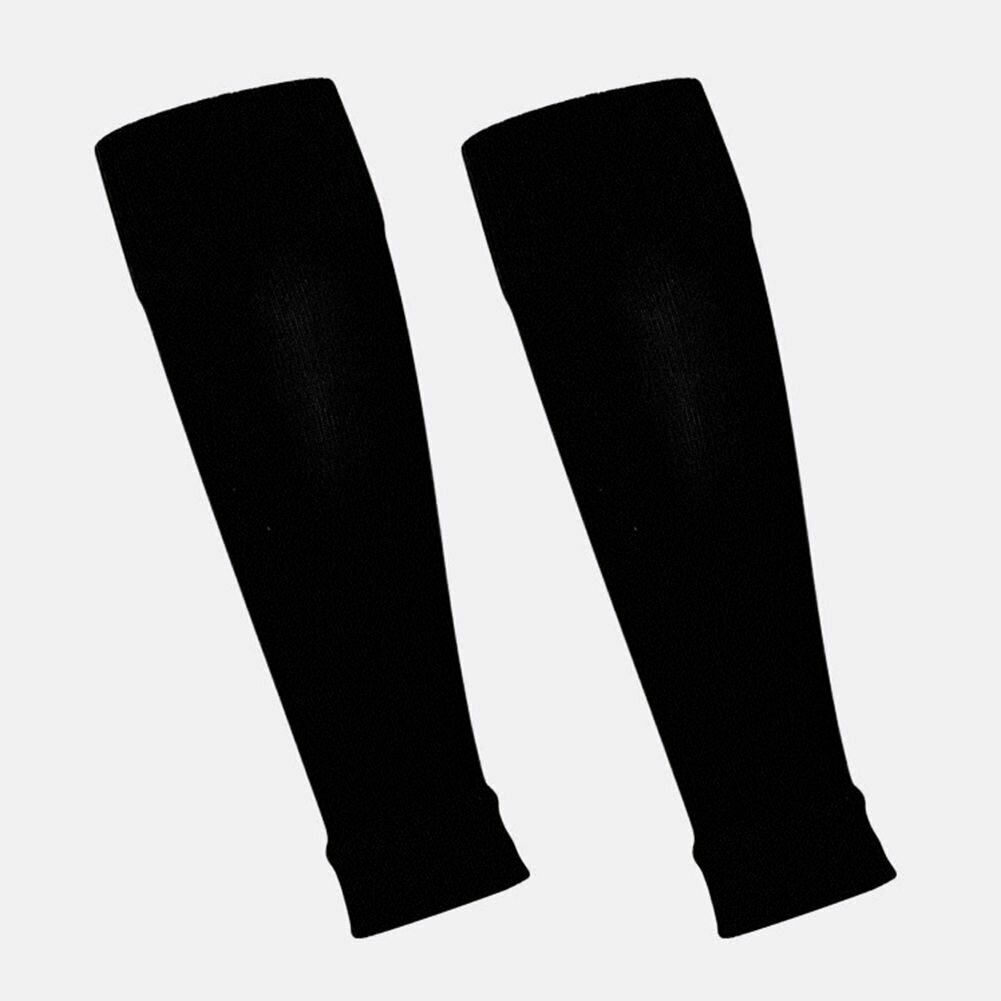 1 пара компрессионных носков без стопы с компрессионными рукавами до икры для мужчин и женщин