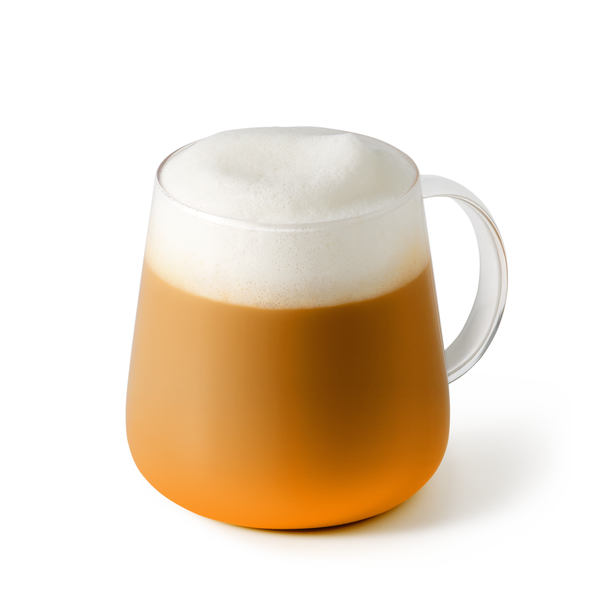 Капучино "M" Из Лавки, солёная карамель, 400 мл, в стакане, 1 штука.