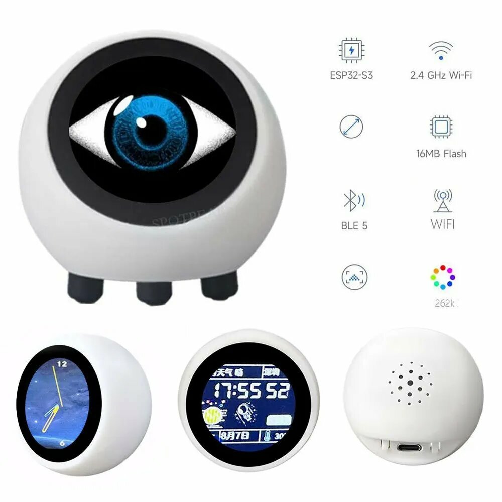 Голосовой ИИ-робот с поддержкой Qwen2.5, DeepSeekV3, Doubao Pro 1.5 и QwenMax2.5 умный настольный помощник