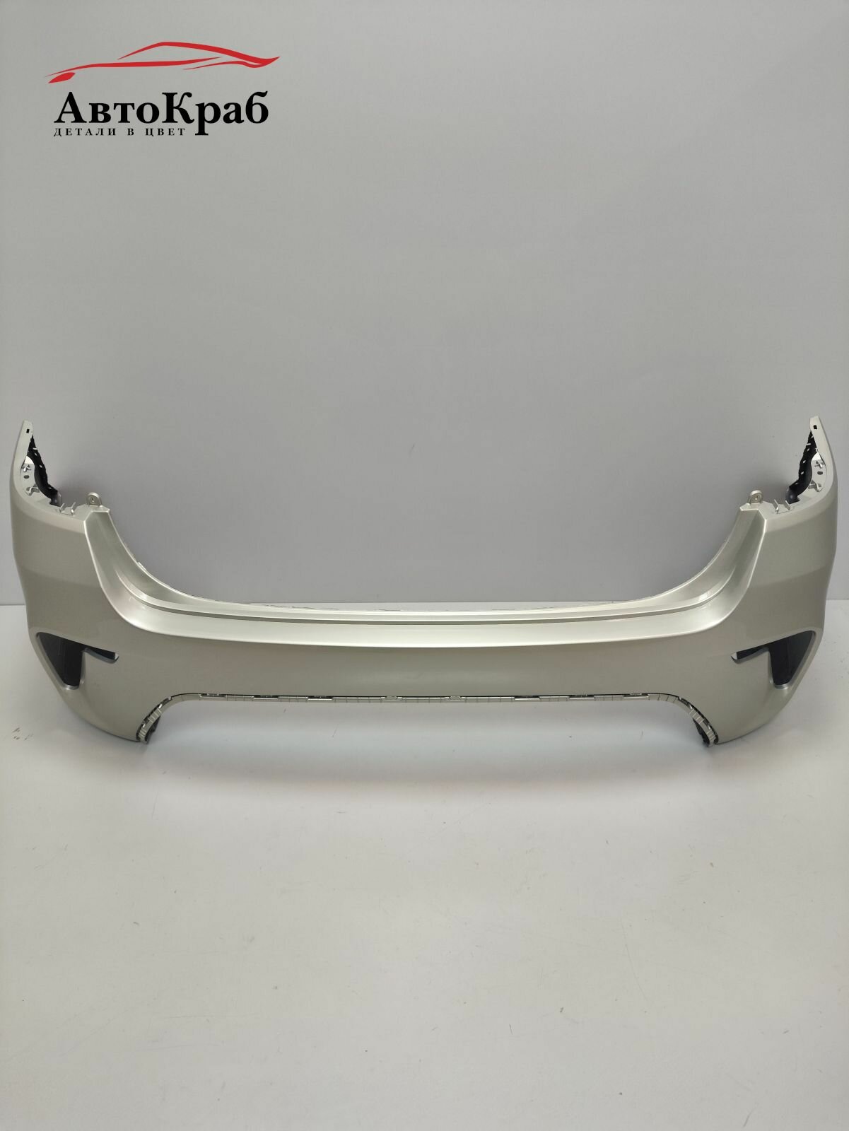 Бампер задний в цвет для Киа Рио 4 2017 - 2020 г. W4Y - светло бежевый