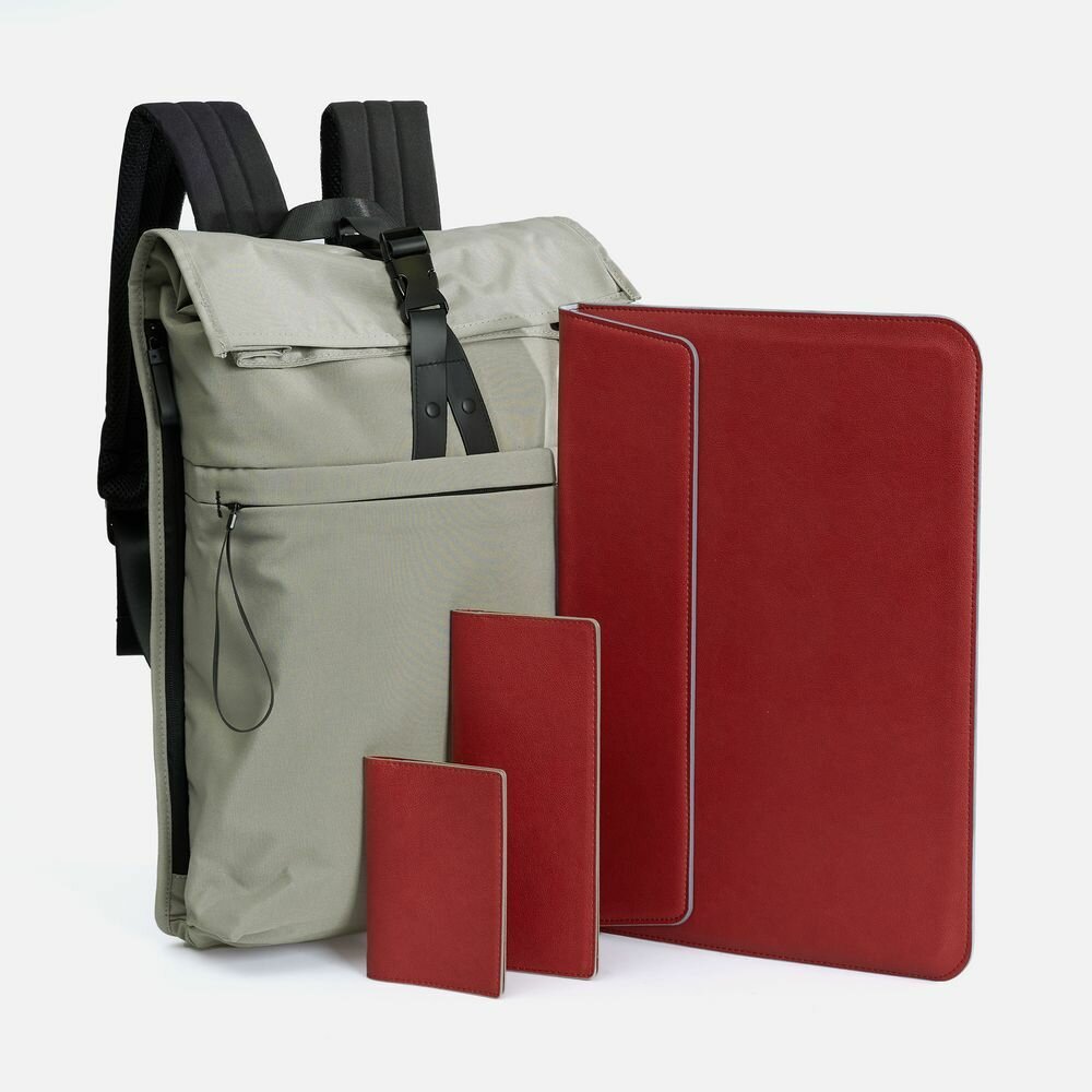 Подарочный набор Petrus Travel, красный, 47x29x10 см