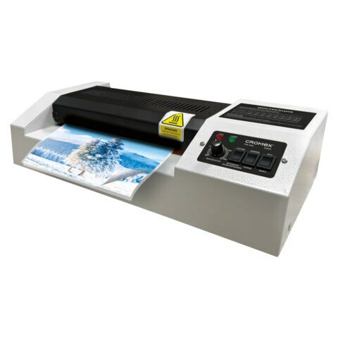 Ламинатор А4 Cromex 533123 FGK-230L, формат, толщина пленки 60-250 мкм, скорость 50 см/мин