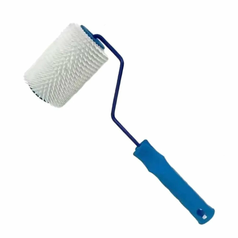 Игольчатый валик для самовыравнивающихся смесей, 10 см, для удаления пузырьков, с удобной ручкой