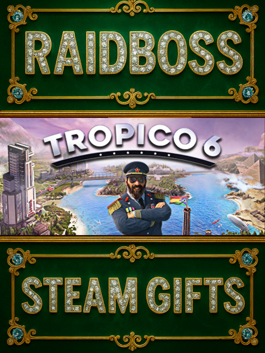 Tropico 6 — купить Steam Gift для PC | подарок | Казахстан | автовыдача