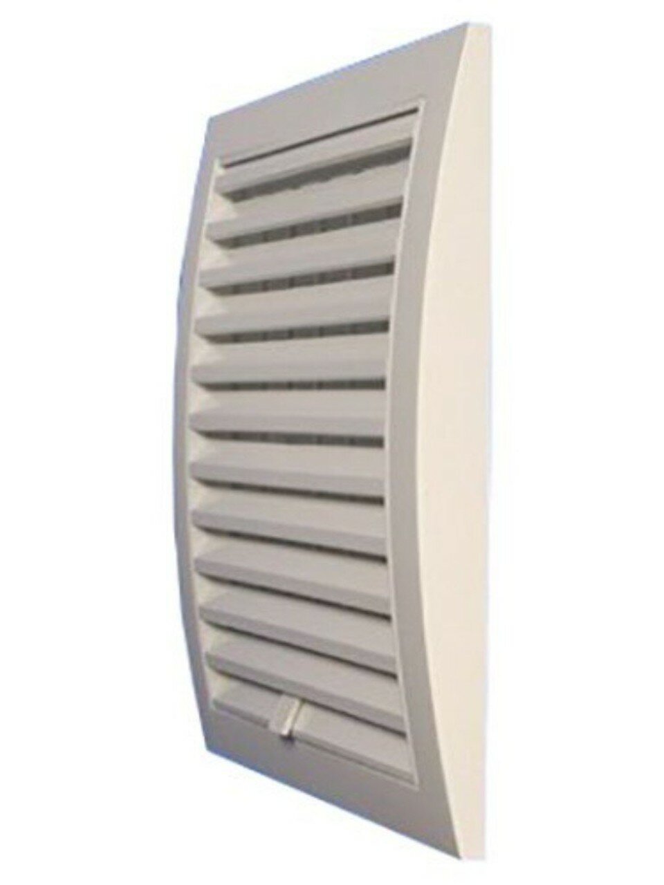 Решетка вентиляционная ABS пластик, вытяжная, 170х170 мм, регулируемая с рамкой, белая, Viento, Серия ВРР, 1717ВРР
