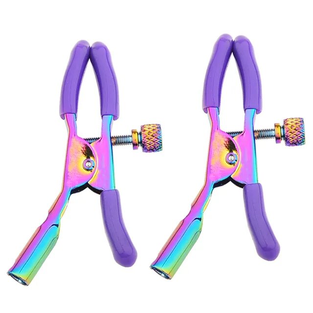 Секс-игрушки для женщин: разноцветные металлические зажимы для сосков, для женщин и пар, для БДСМ, рабства, бондажа, зажимы для груди, эротический аксессуар для флирта.