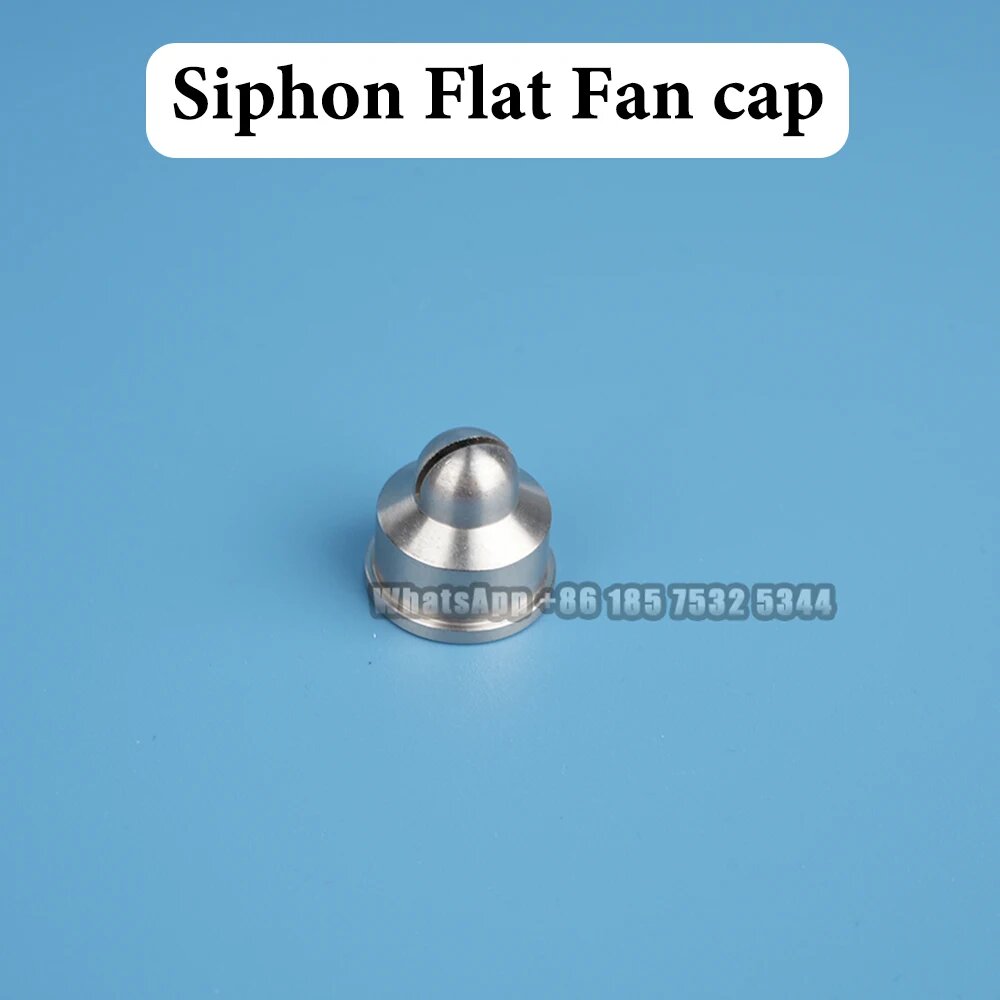 Распылитель для опрыскивания из нержавеющей стали 1/4" Siphon Flat Fan cap