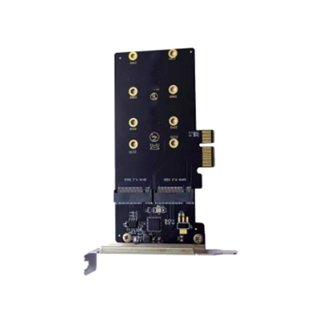 2-Портовая карта адаптера M.2 NGFF к PCIe X1 для твердотельных накопителей M.2 2230 2242 2260 2280 SSD